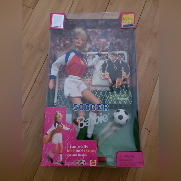 Barbie | Toys | Nib Soccer Barbie Fifa World Cup | Poshmark